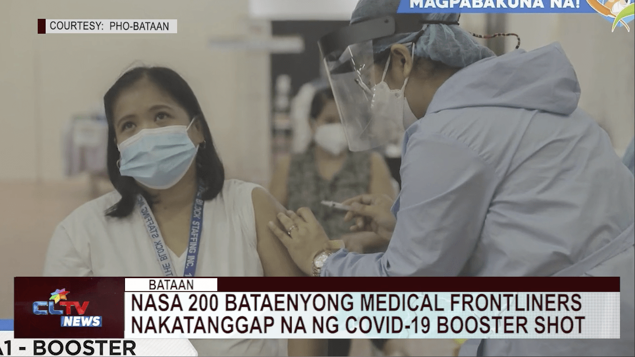 Nasa 200 Bataenyong medical frontliners nakatanggap na ng COVID-19 ...