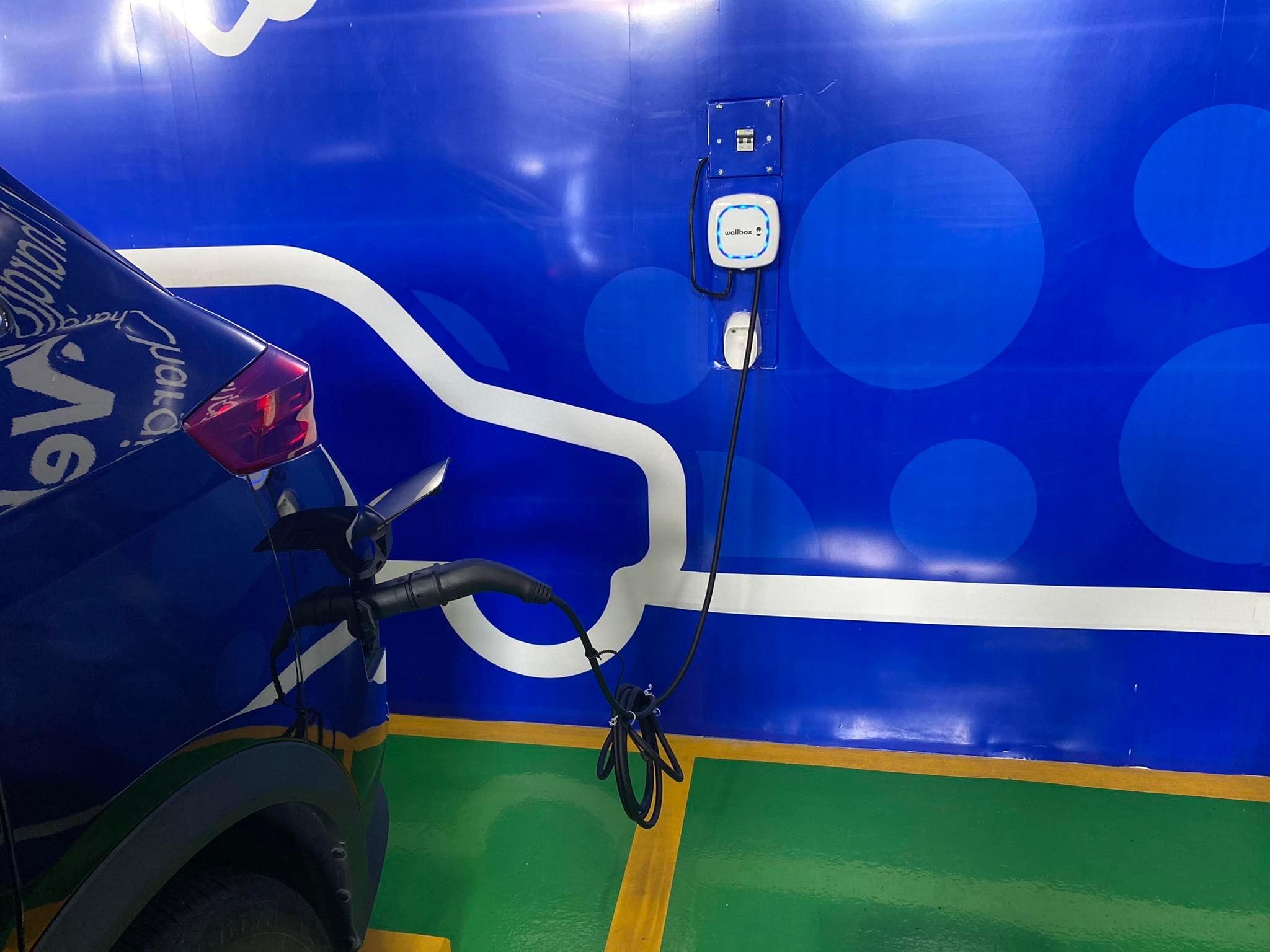 SM City Clark opens EV Charging Stations