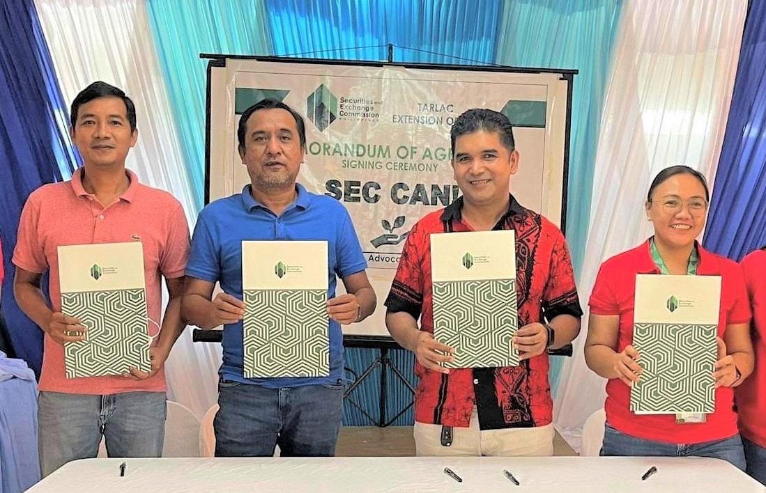 SEC, DAR seal partnership to assist ARB groups in Bataan, Zambales
