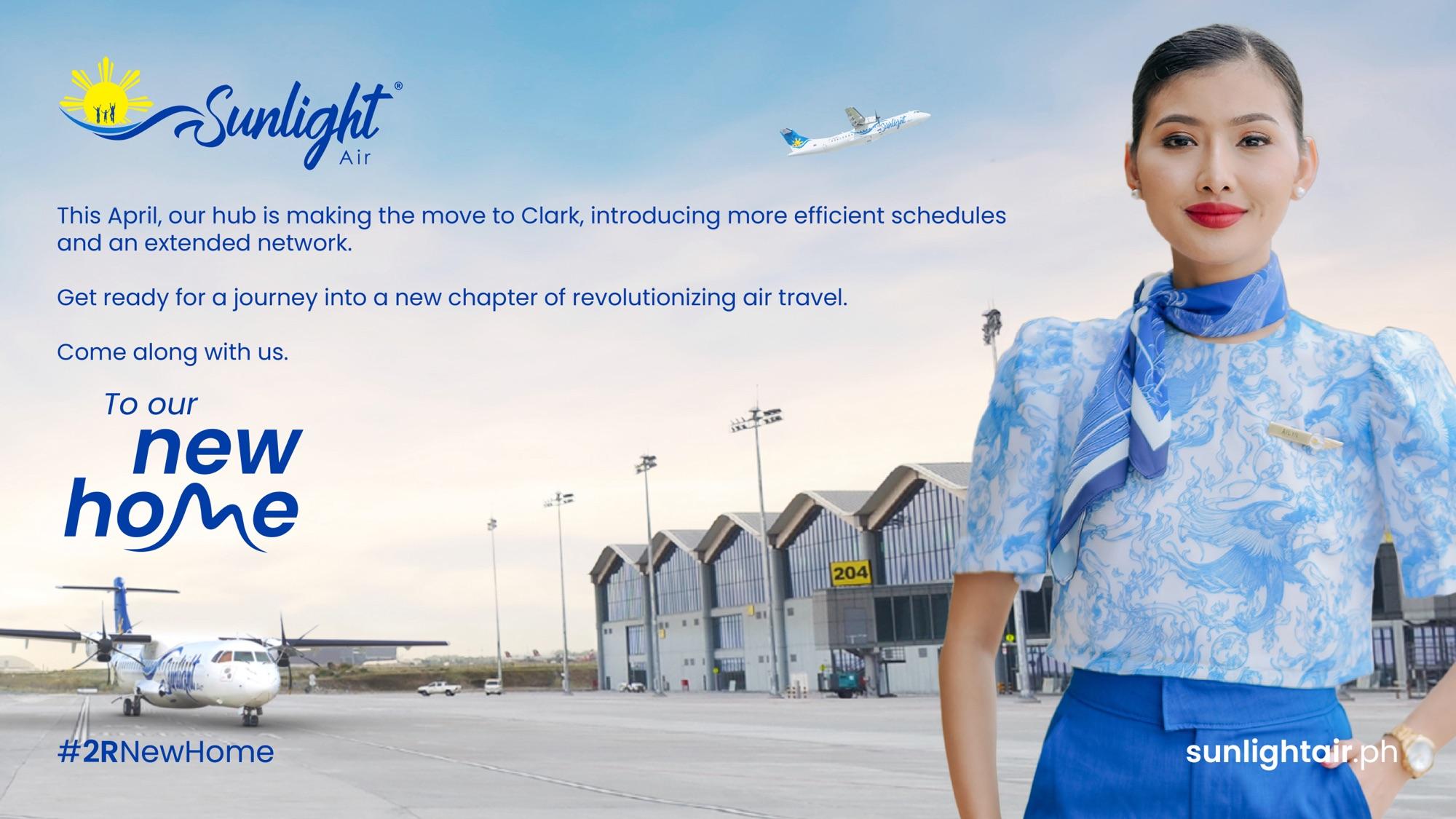 Sunlight Air’s inaugural flight from Clark International Airport takes off