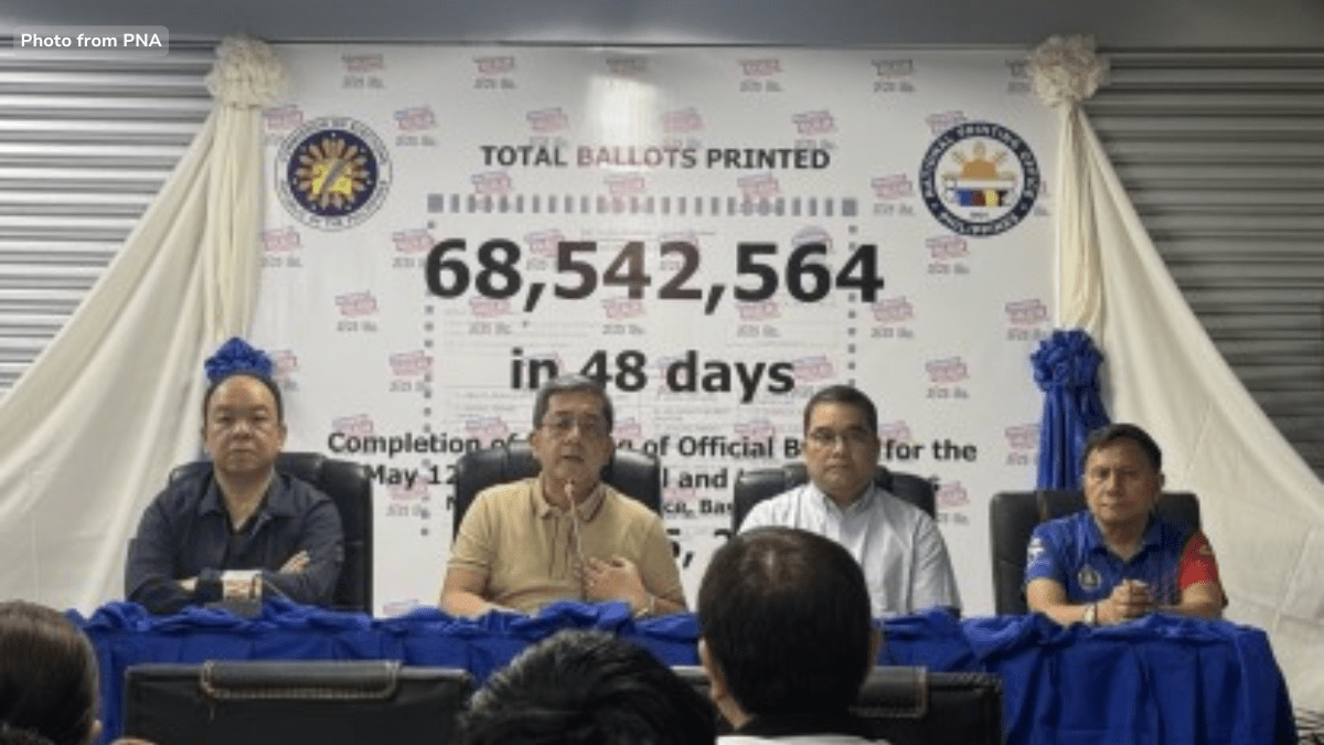 68.5 milyong balota, naimprenta na; distribusyon nakatakda sa Abril ...