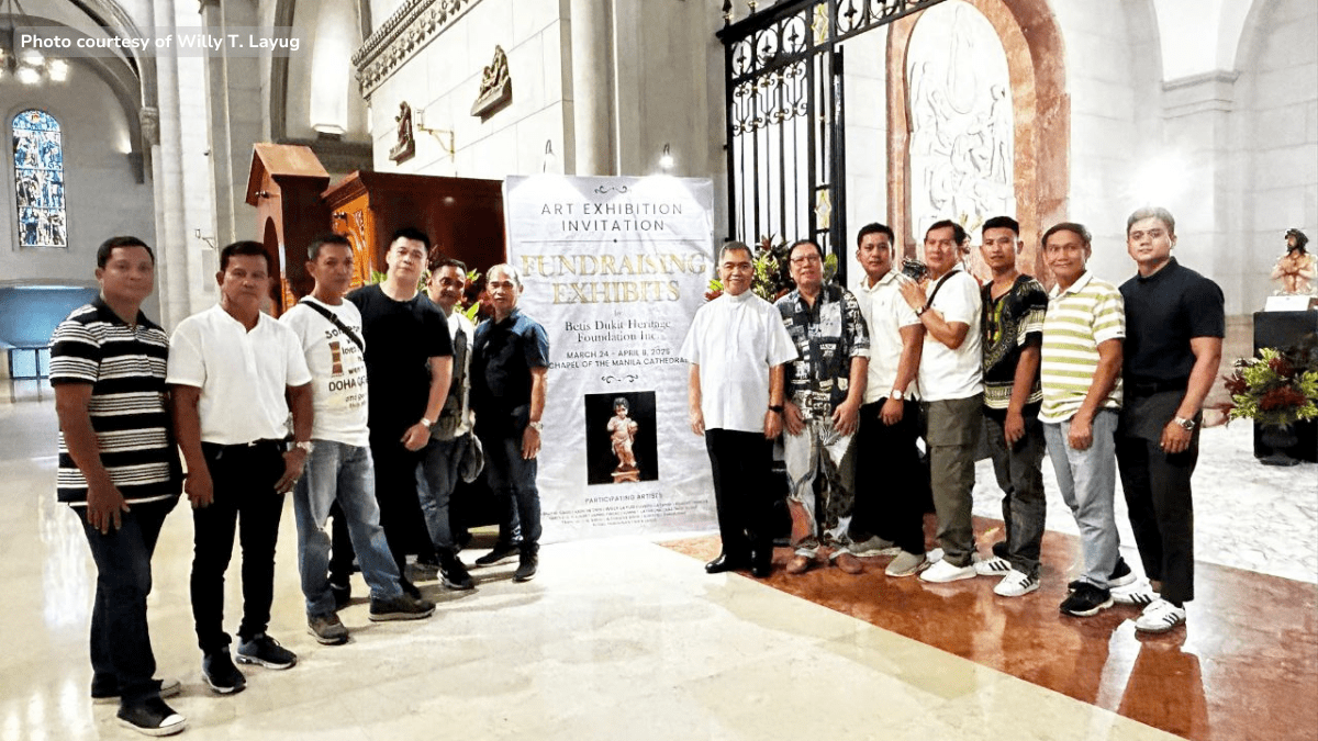 15 Betis artists mount exhibit in Manila Cathedral for Dukit Fest