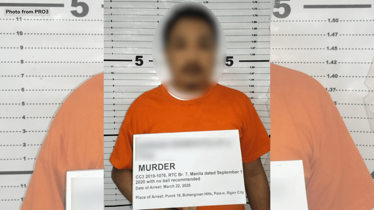 Suspek sa isang murder case noong 2018, timbog ng pulisya