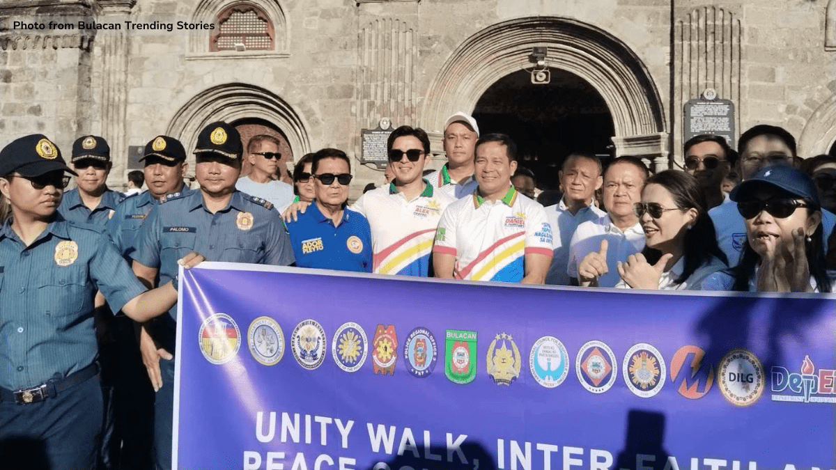 Bulacan leads the way: A unity walk for peace and progress in Central Luzon