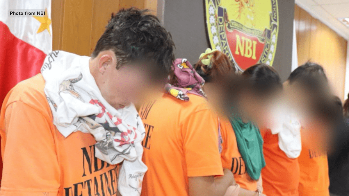 2 Chinese, 3 Pinoy, arestado dahil sa human trafficking; 9 na menor de edad, na-rescue