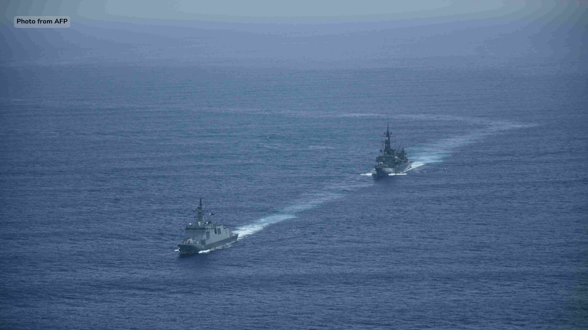 Chinese Navy vessels, namataan sa West Philippine Sea kasabay ng joint patrol ng Pilipinas at Japan