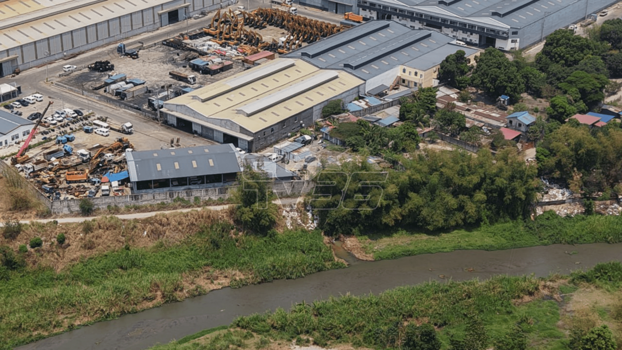 Mabahong wastewater mula sa isang industrial area sa Mexico, inirereklamo